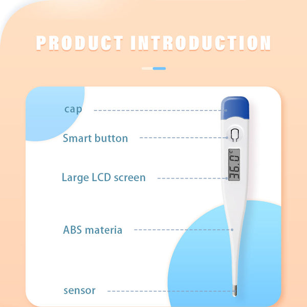 Rigid Tip Multi-color Digital Thermometer – zjkcare.com